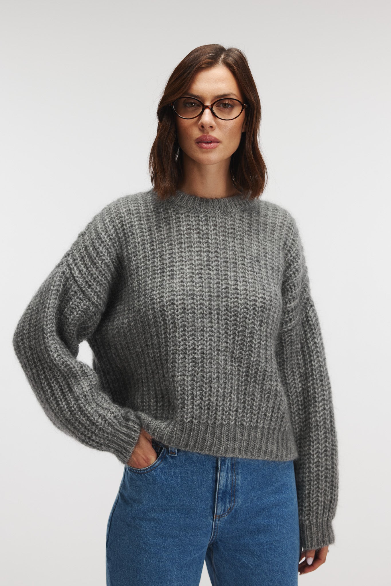 Sweter Array Gray || Wełna – HERESY